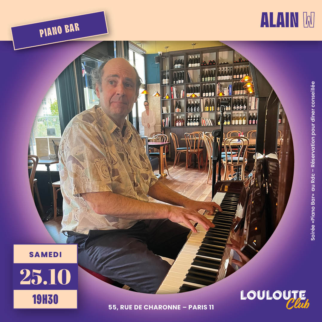 Bar Restaurant Live Music Paris : Louloute - Charonne Paris 11e