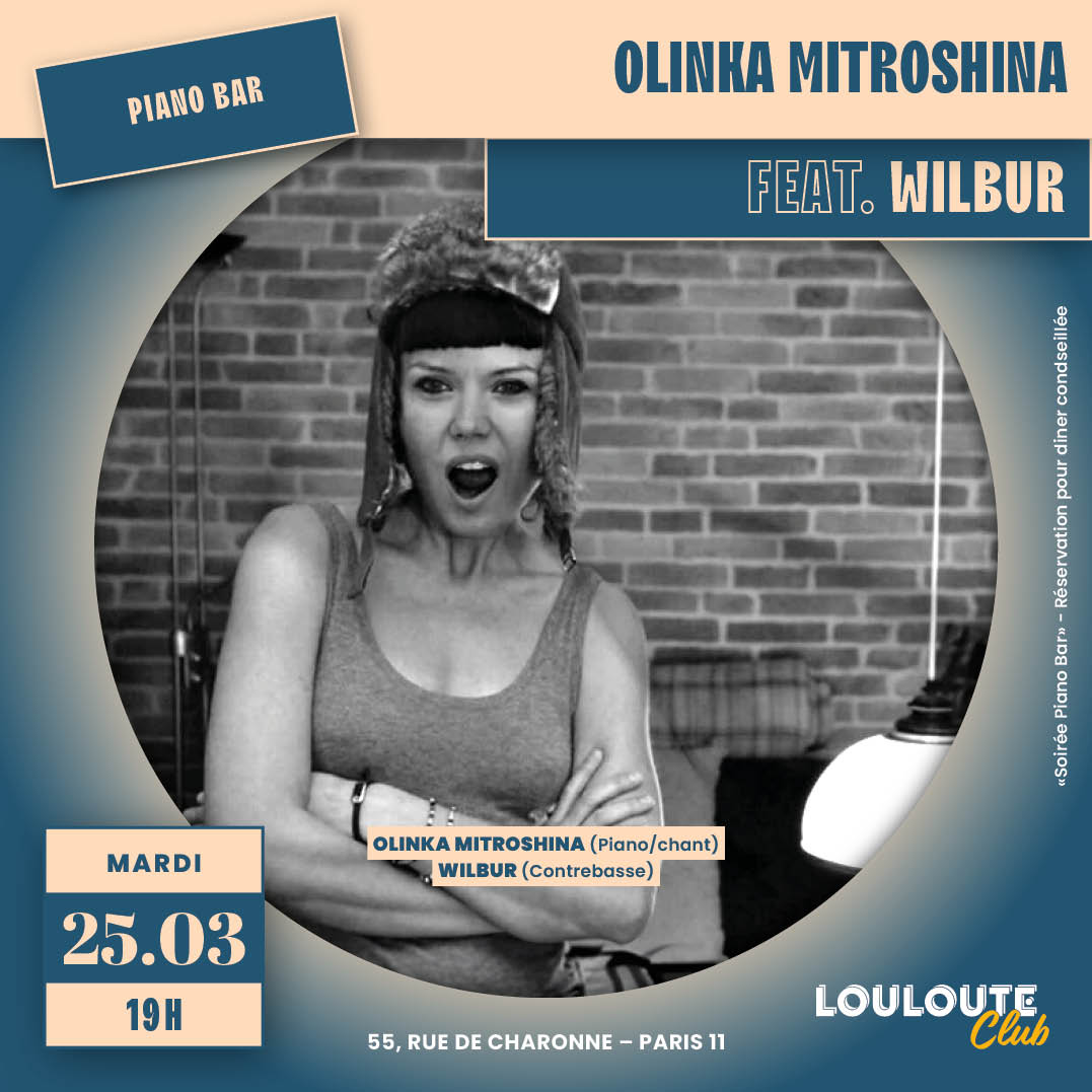 Bar Restaurant Live Music Paris : Louloute - Charonne Paris 11e